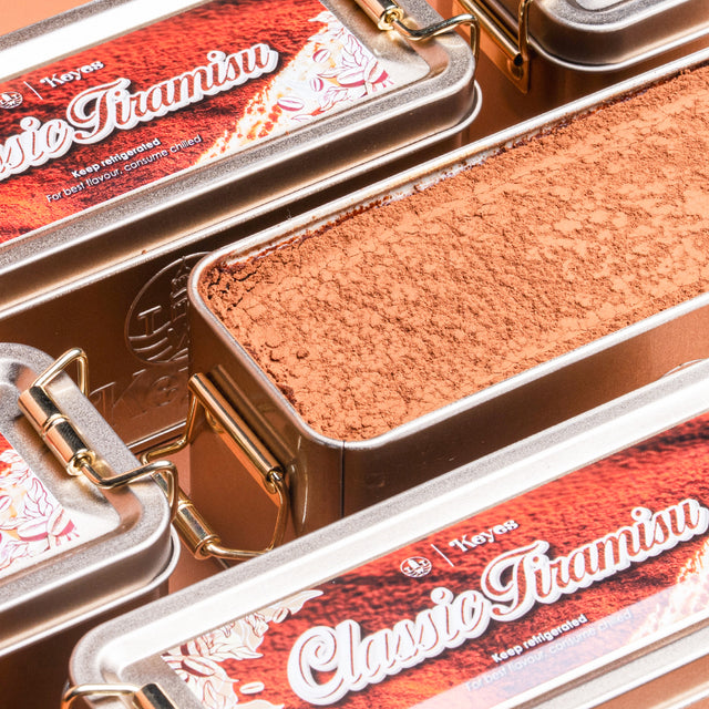 Classic Tiramisu (Metal Box) – Keyes Bakehouse Sdn Bhd
